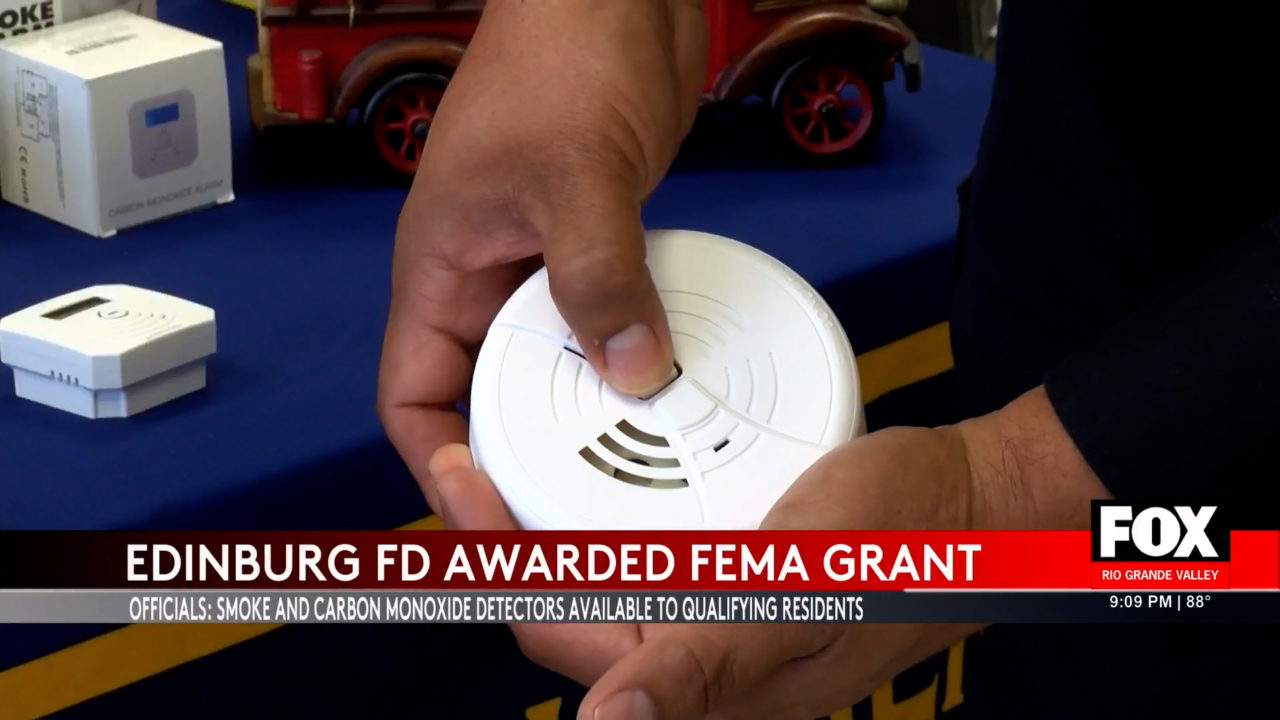 Safety First: Edinburg Fire Department Offers Free Smoke Detectors ...
