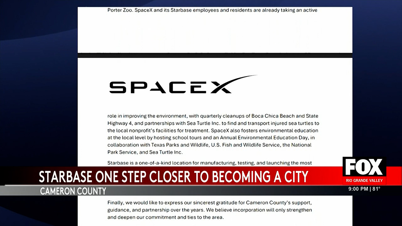 Starbase Vote: Cameron County Weighs Cityhood As SpaceX Pushes For ...