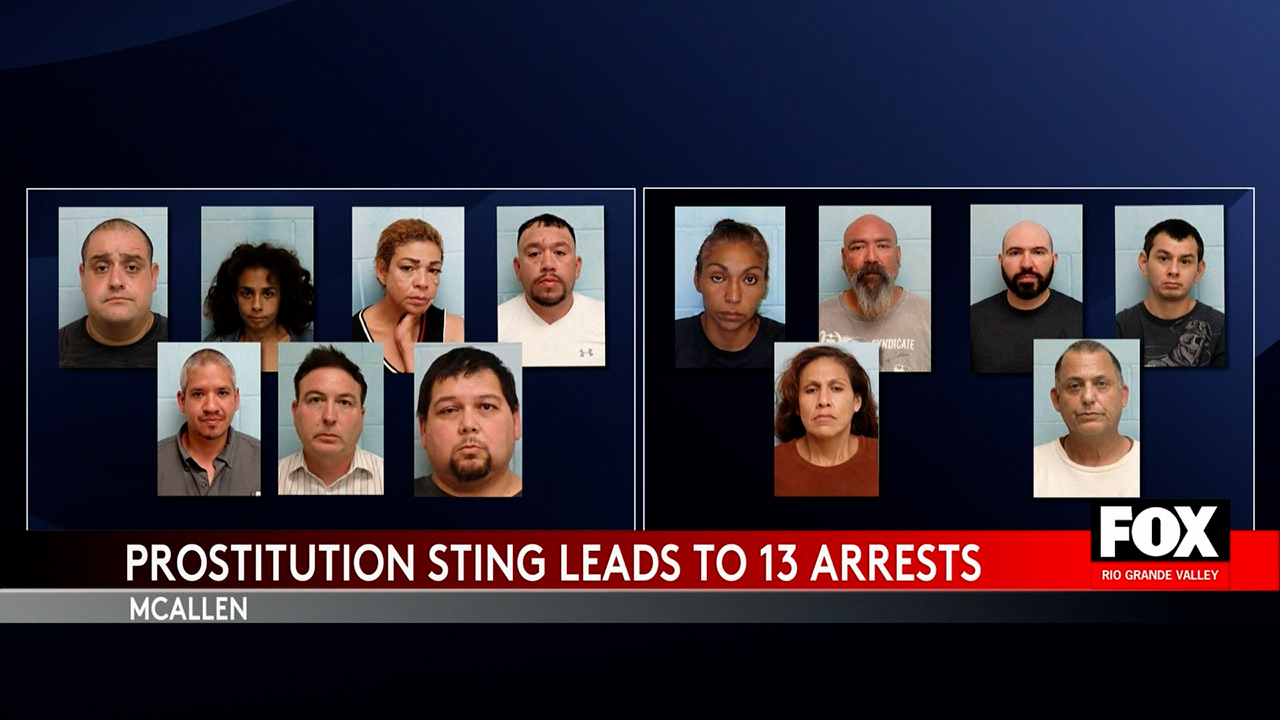 Prostitution Sting In McAllen: 13 Arrests In Four-Day Operation - Fox ...