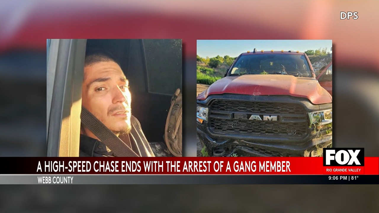 Gang Bust: Mexican Mafia Member Arrested After Webb County High-Speed ...