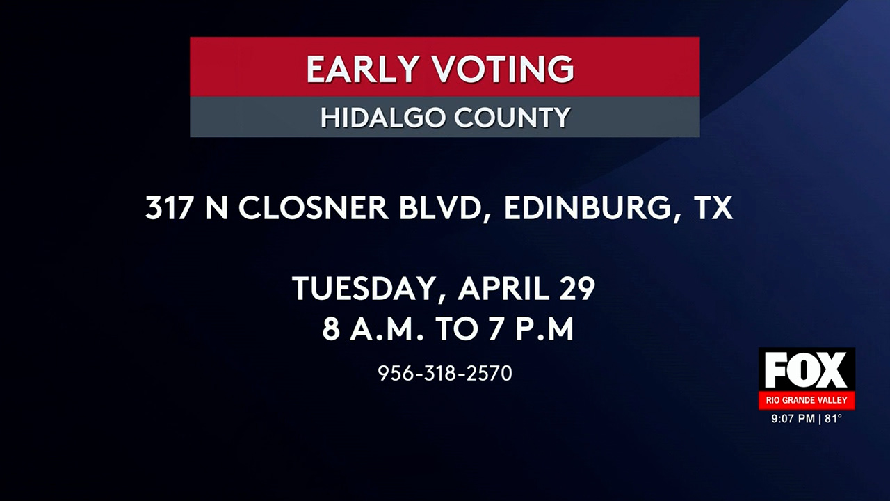 Voting Surge: 1,378 Ballots Cast On Day One Of Early Voting In Hidalgo ...