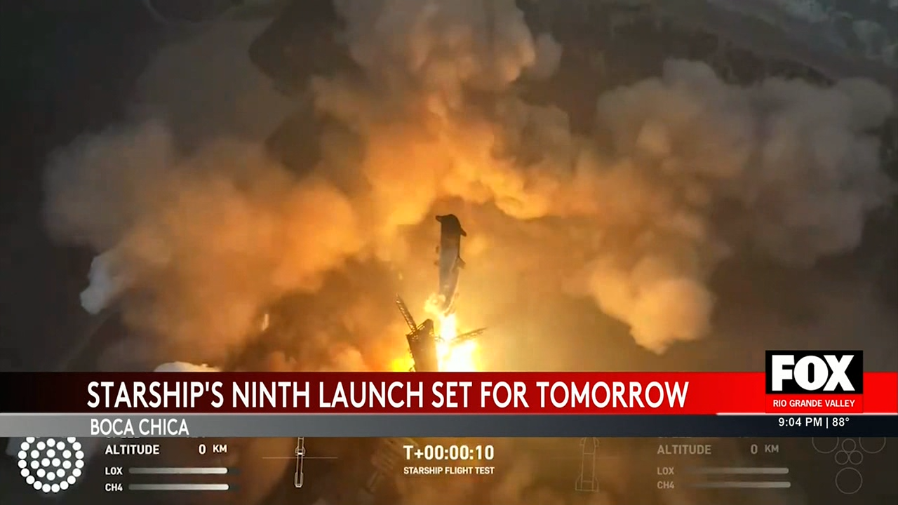 SpaceX's Bold Starship Test Launch Set For 9th Trial: Will It Soar Or ...