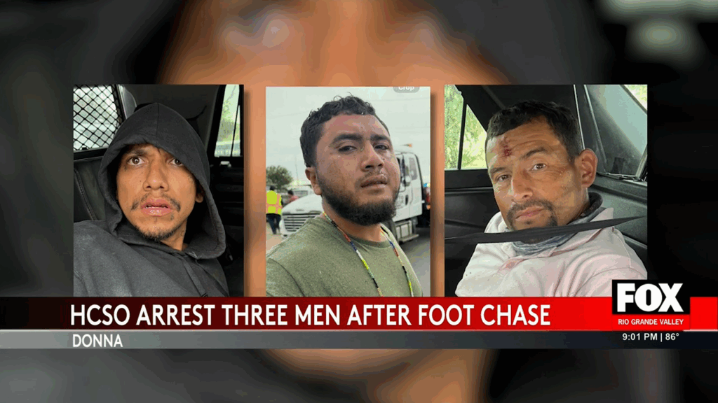 Evading Arrest: Trio Nabbed After Dramatic Foot Chase In Donna - Fox ...