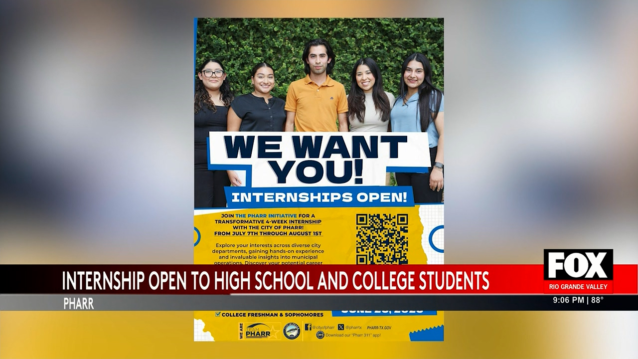 Internship Opportunities: Pharr's Exciting Summer Program Opens Doors ...