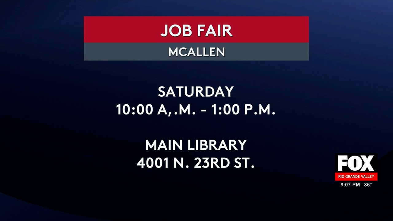 Job Fair Extravaganza: 40+ Employers Seek Talent At McAllen Public ...