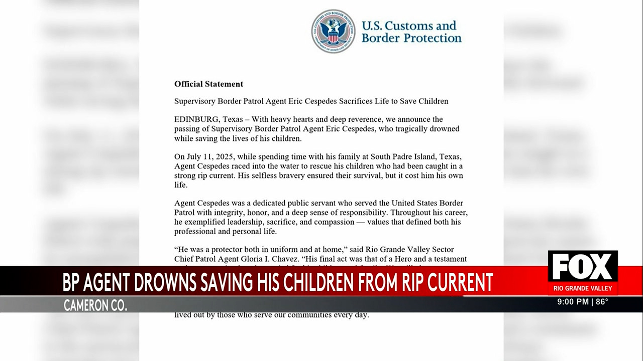 Tragic Drowning: Border Patrol Agent's Heroic Sacrifice At South Padre ...
