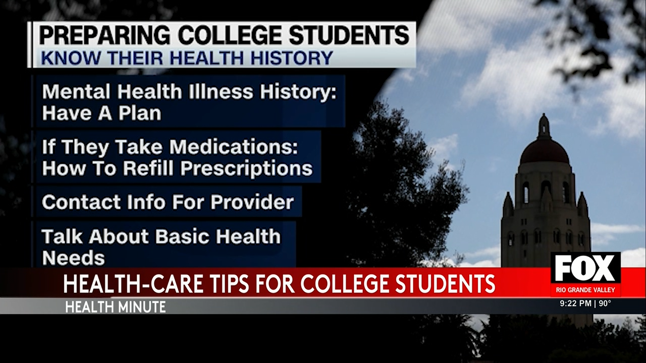 Health Tips For College Students: Preparing For Independence - Fox Rio ...