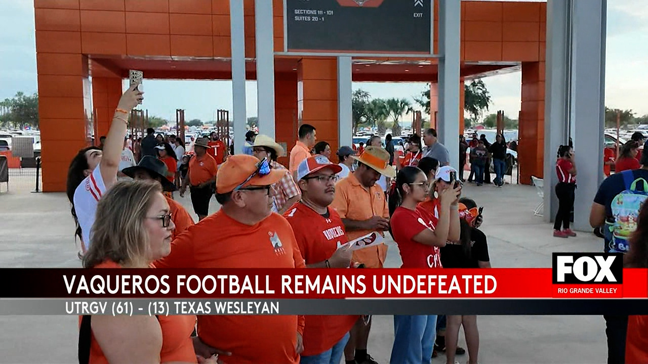 UTRGV Vaqueros Football Secures Historic Fourth Win In A Row - Fox Rio ...