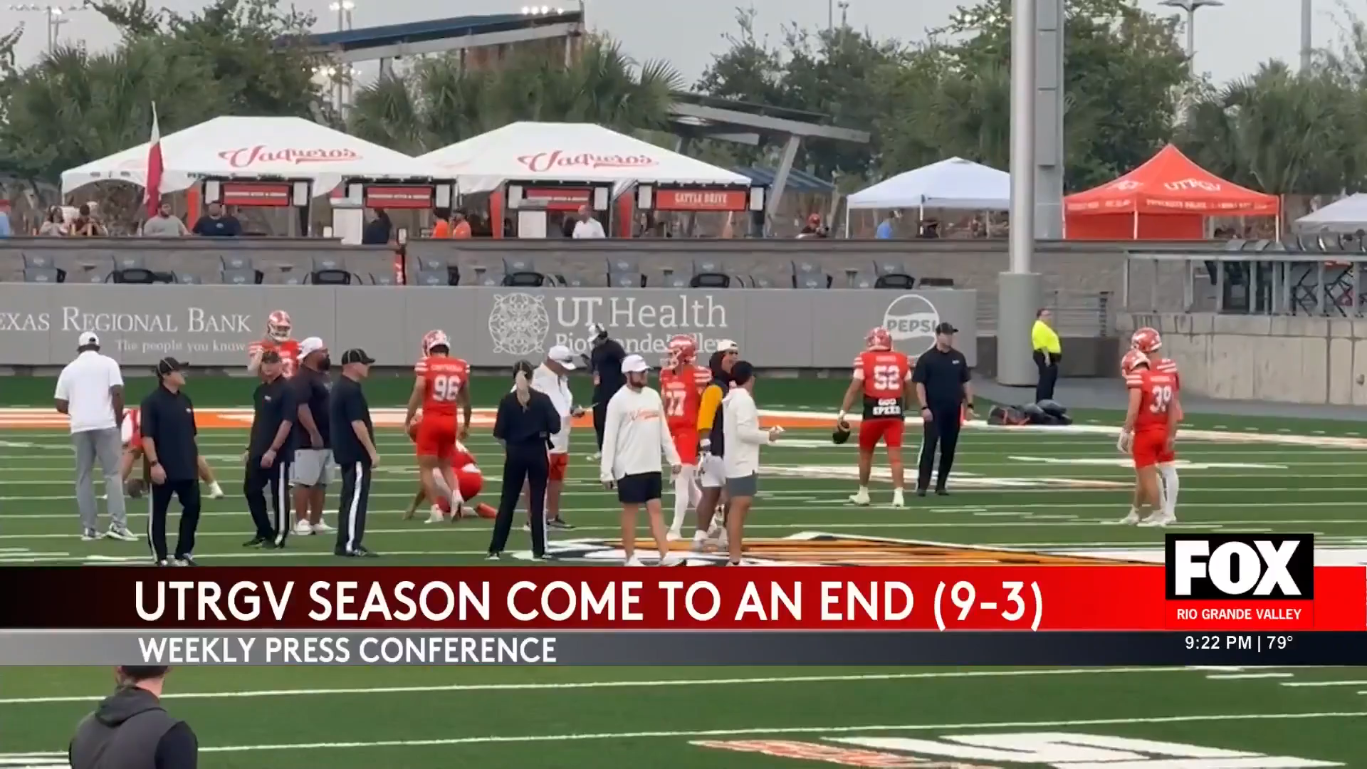 UTV Football's Shocking 9-3 Season Sets New Standard For Vaqueros - Fox ...