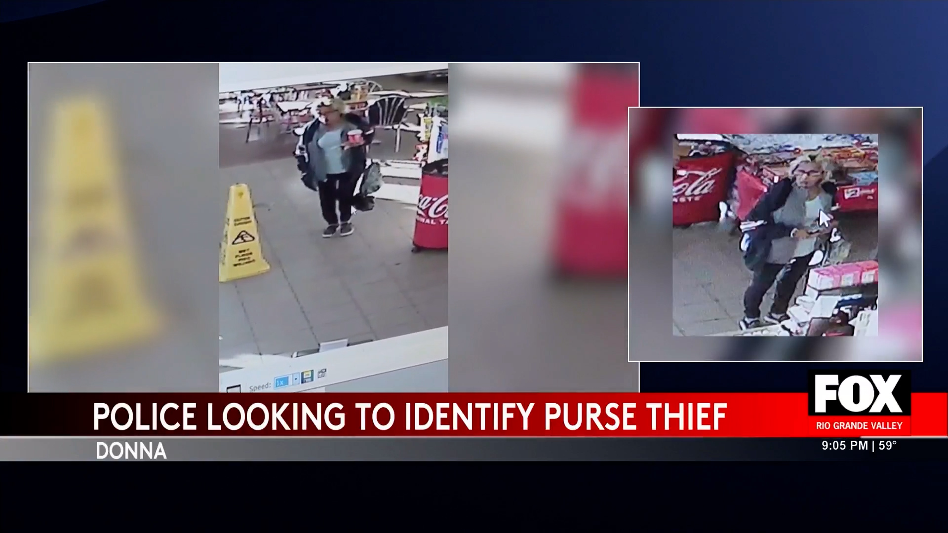 Donna Crime: Shocking Purse Theft In Donna Caught On Surveillance Video ...
