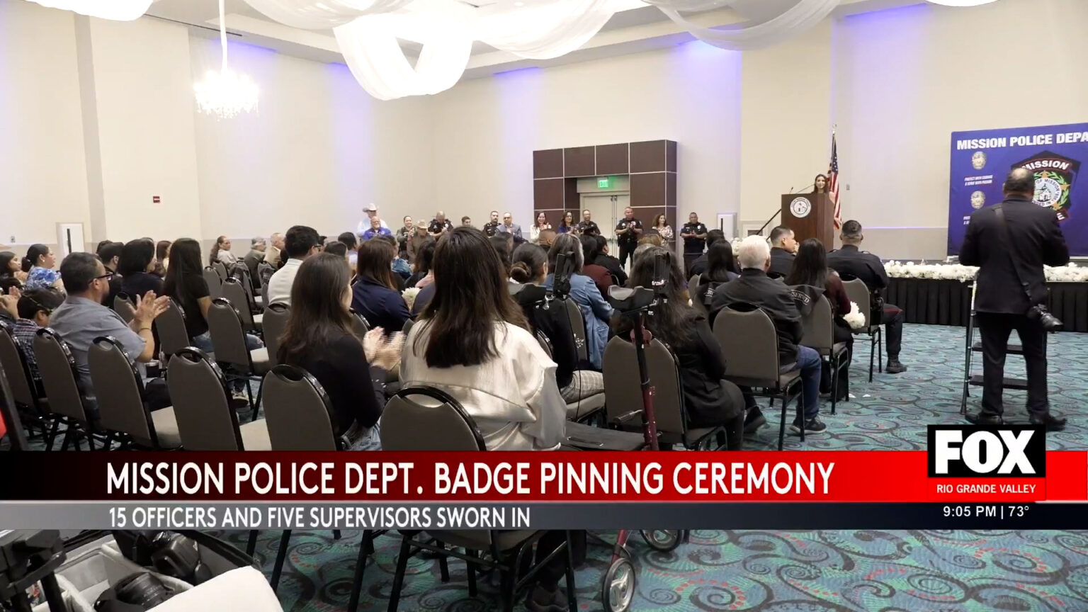 Mission Police Department's Pinning Ceremony Welcomes 50 New Officers ...