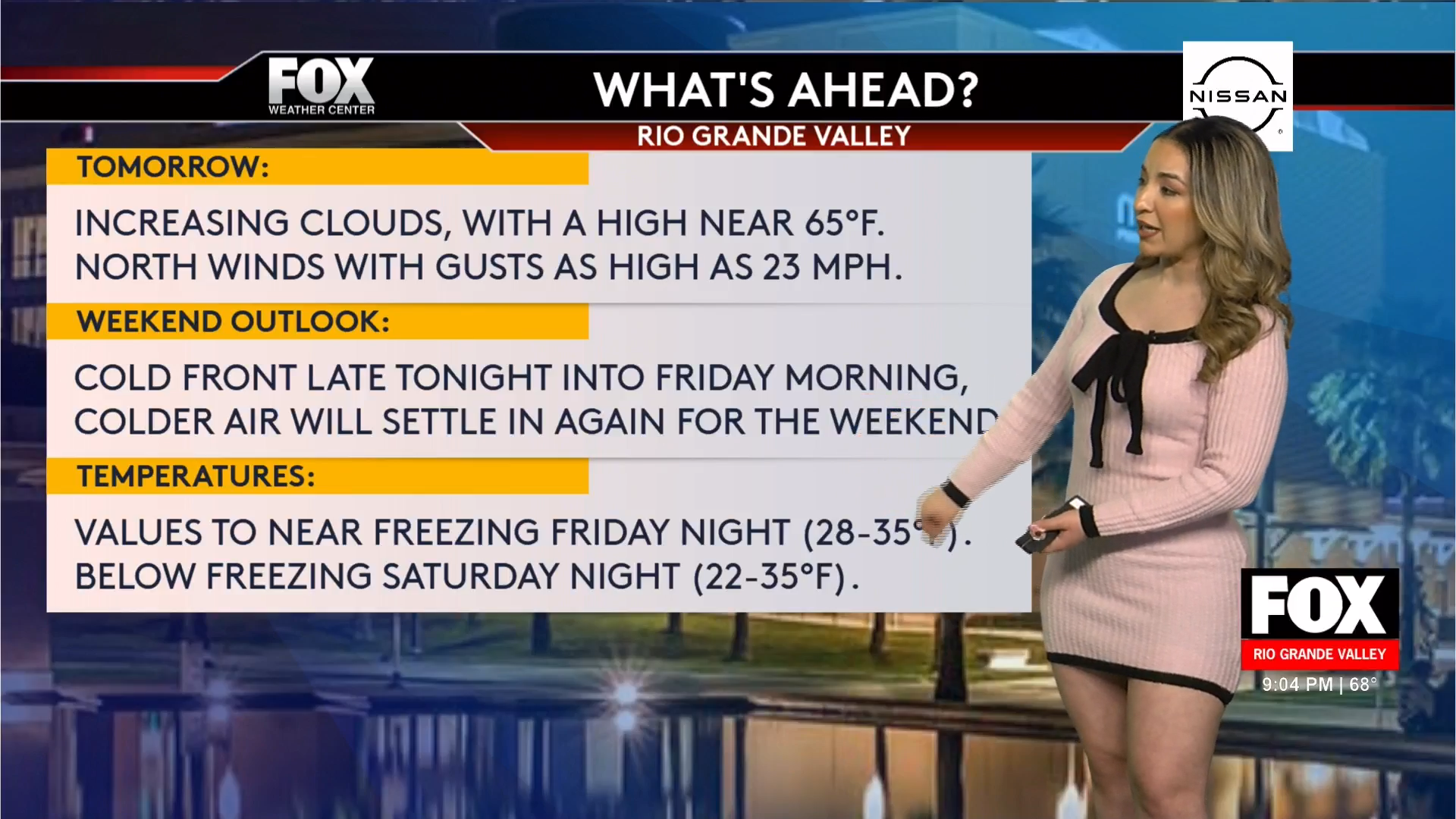 South Texas Weather Alert: Cold Front To Bring Freezing Temperatures ...