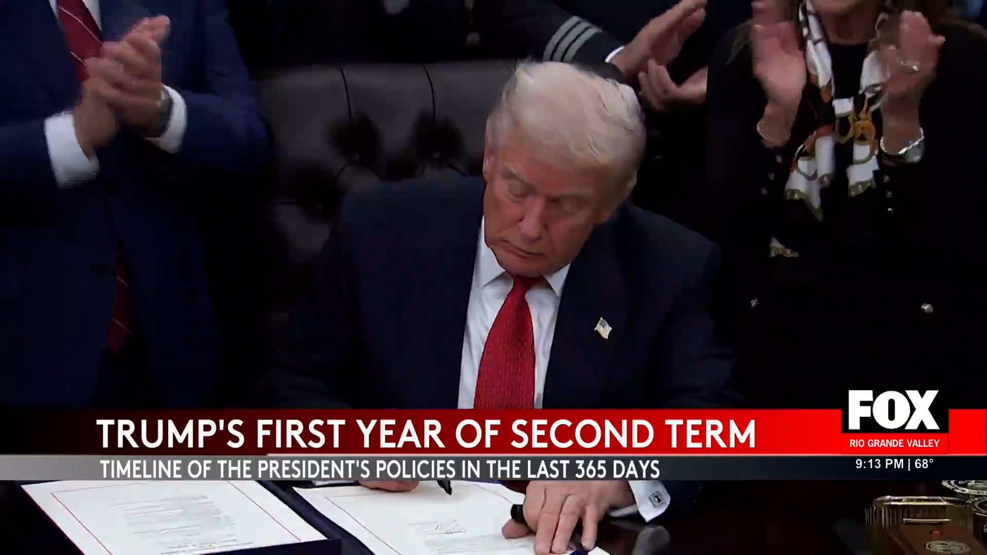 Donald Trump's Second Term: A Year Of Radical Policies And Tensions ...