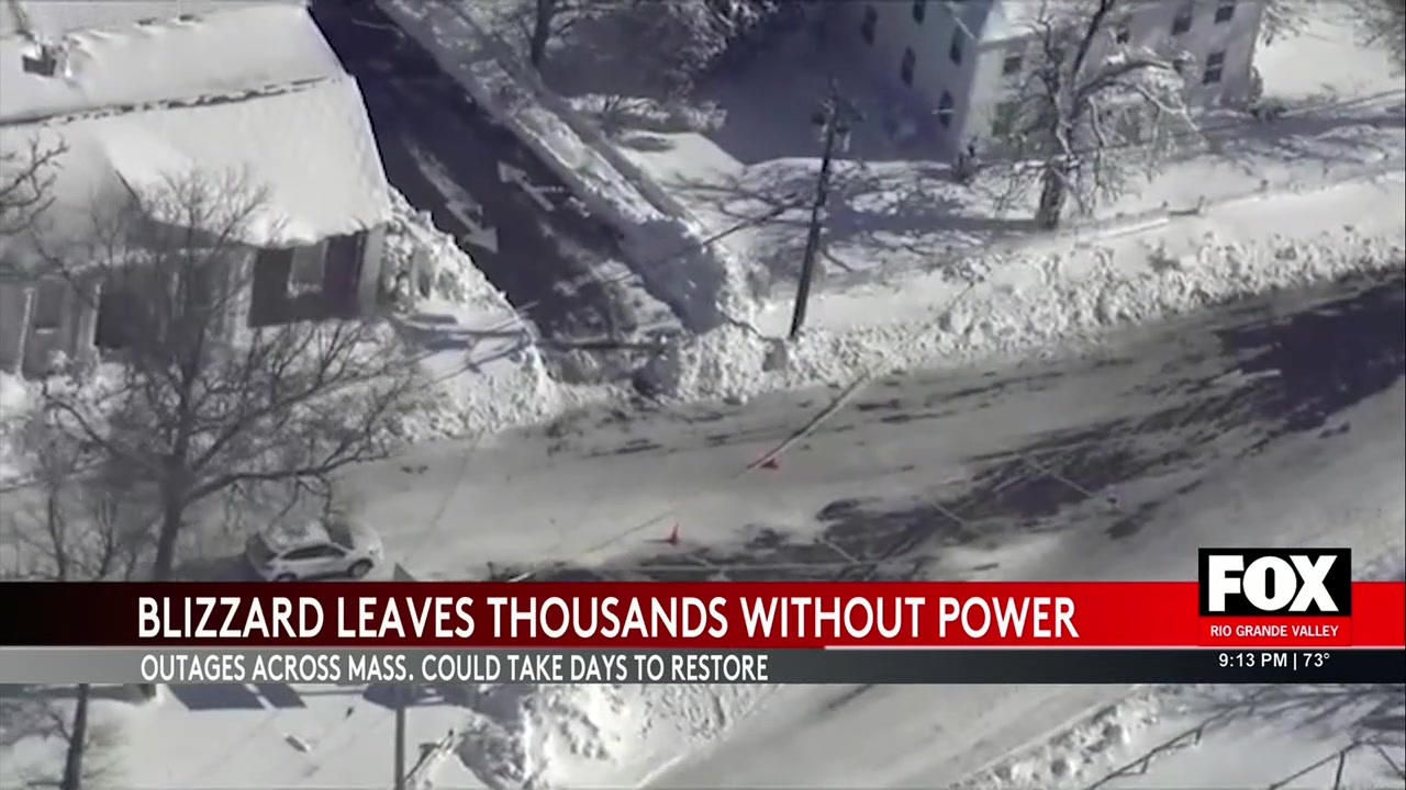 Historic Northeast Blizzard Leaves Region In Darkness