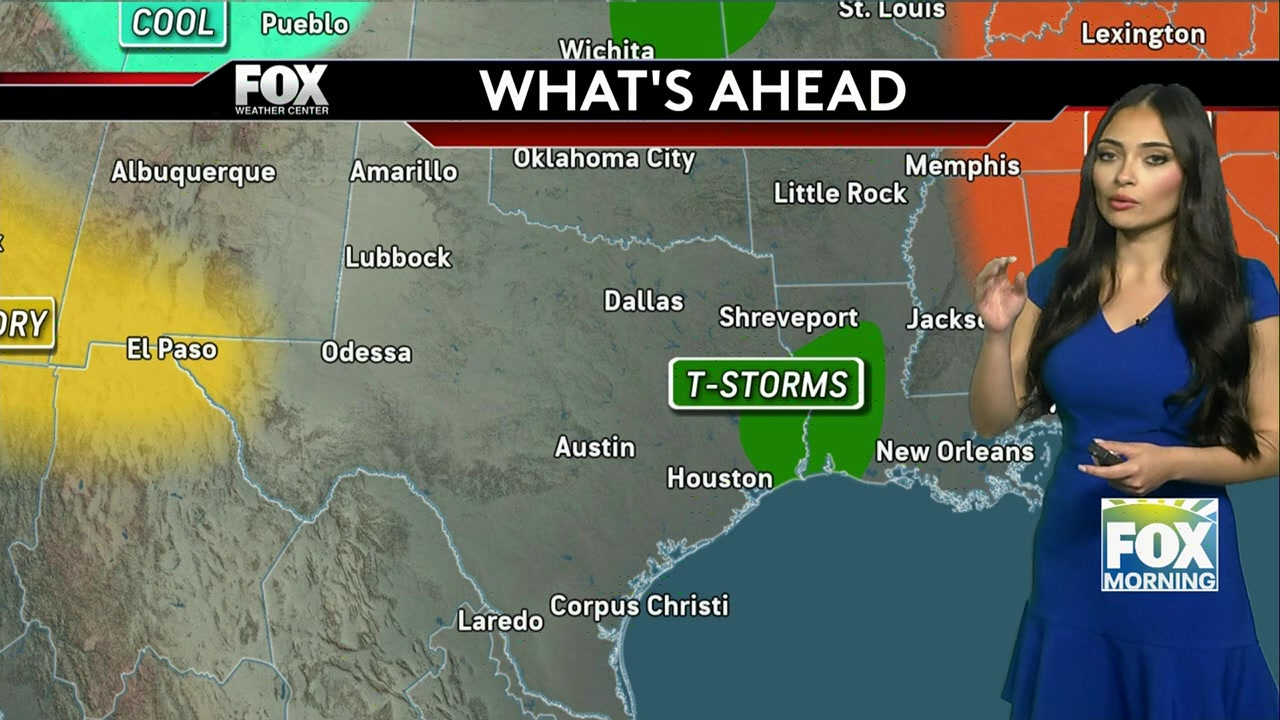 Extended Texas Weather Forecast: Summer Heat And Scattered Showers On ...