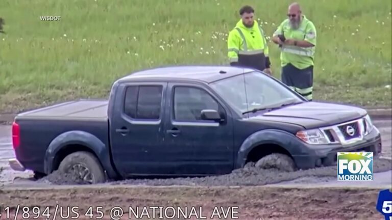 Mission Concrete: Concrete Mishap In Mission: Driver Gets Stuck After ...