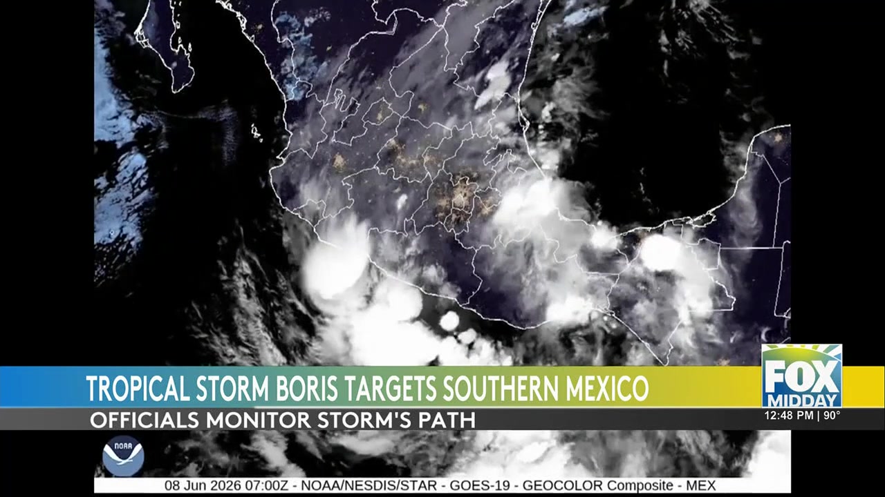 Tropical Storm Boris Threatens Southern Mexico With Heavy Rain And Flooding