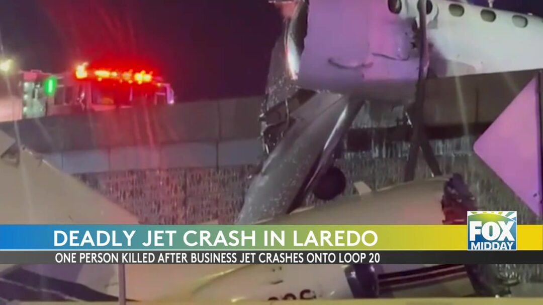 Laredo Plane Crash: Business Jet Crash In Laredo Leaves One Dead ...