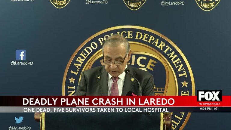 Laredo Plane Crash: Miracle On Texas Highway: Charter Jet Crash In ...